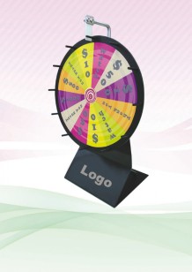 Mini Wheel of Fortune (300mm Dia) | Botak Sign Pte Ltd